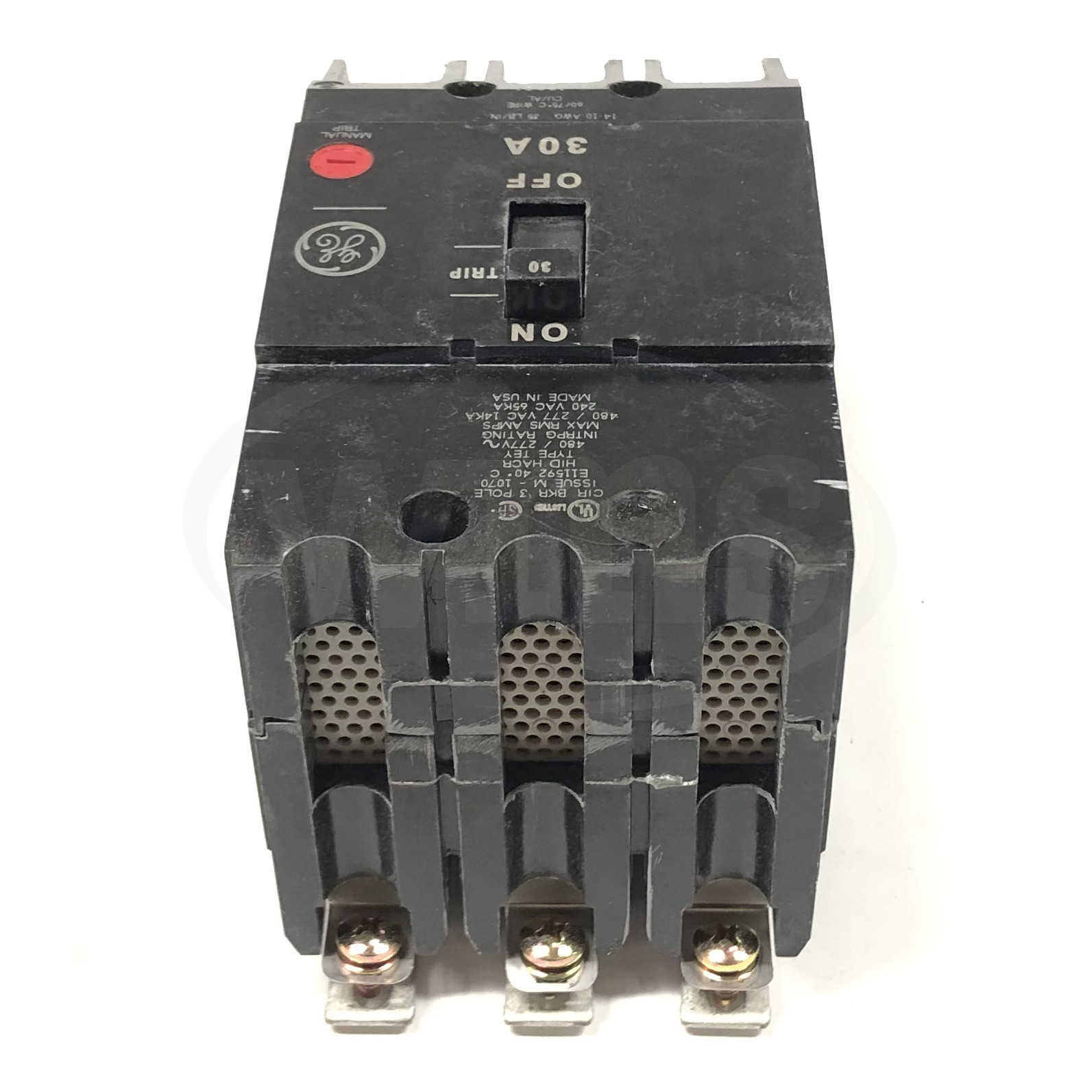 TEY330 General Electric Molded Case Circuit Breaker 3 Pole TEY330 General Electric Molded Case Circuit Breaker 3 Pole